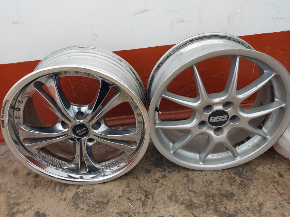 Weds Kranze Cerberus II R18 — Toyota Mark II (90), 2,5 л, 1994 года ...