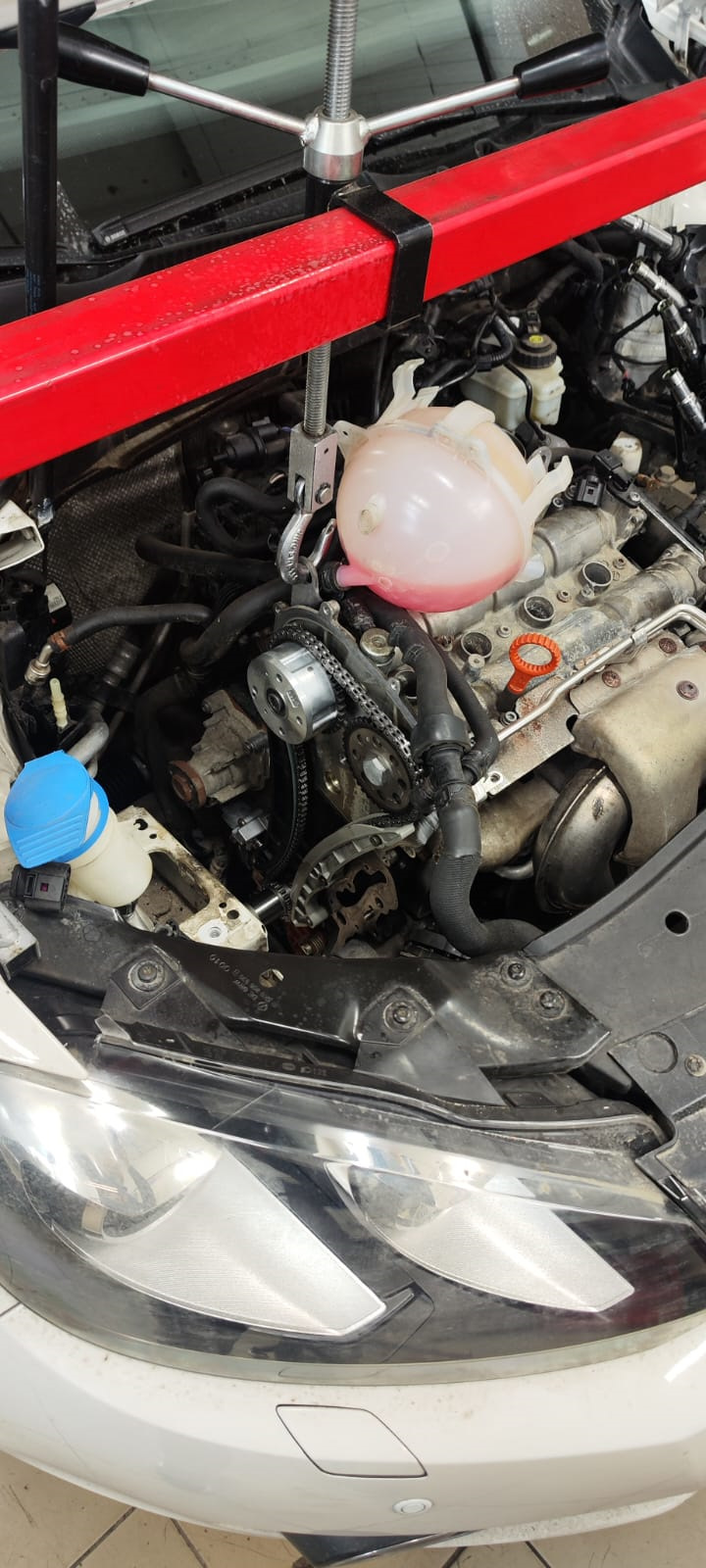 Сервис №3 Цепь ГРМ — Volkswagen Golf Mk6, 1,4 л, 2010 года | визит на ...