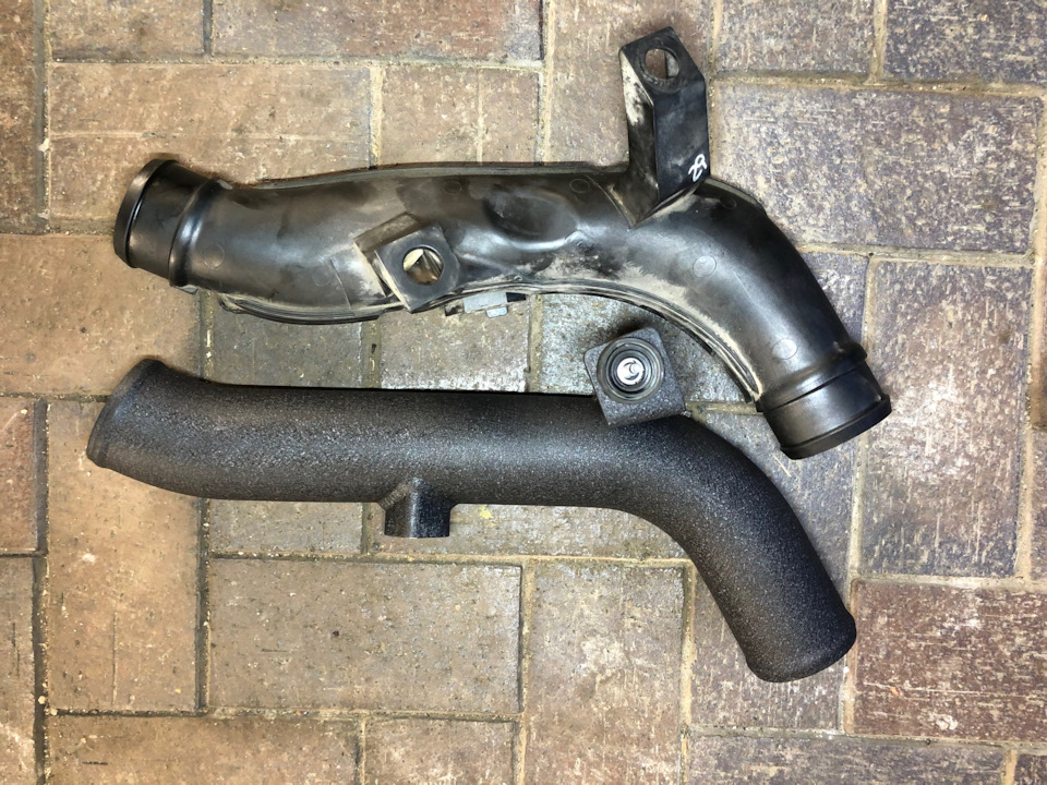 Замена патрубков турбонаддува (буст пайпов/boost pipe) — Volkswagen ...