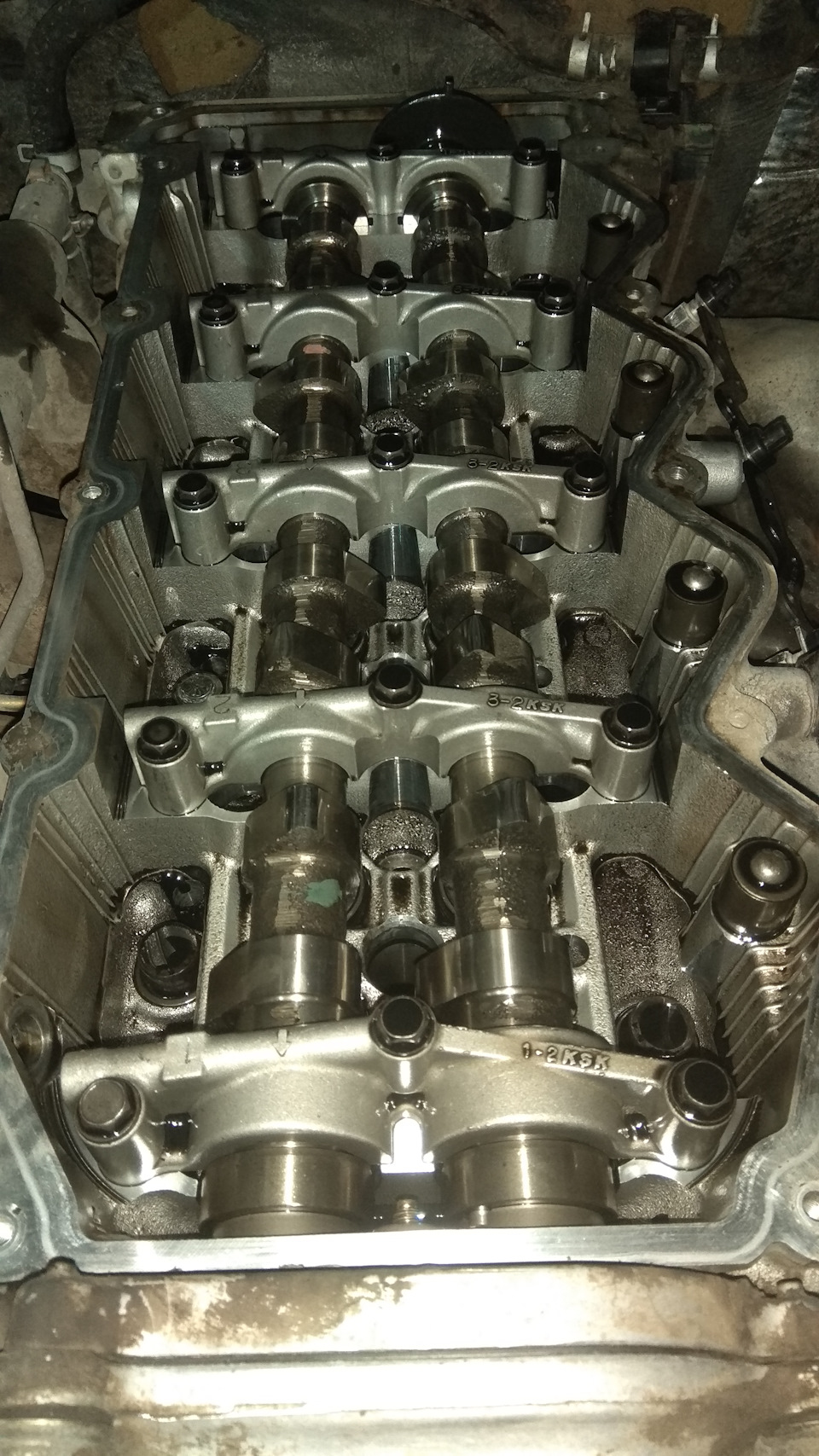 Прокладки форсунок. — Nissan Navara (2G), 2,5 л, 2007 года | своими ...