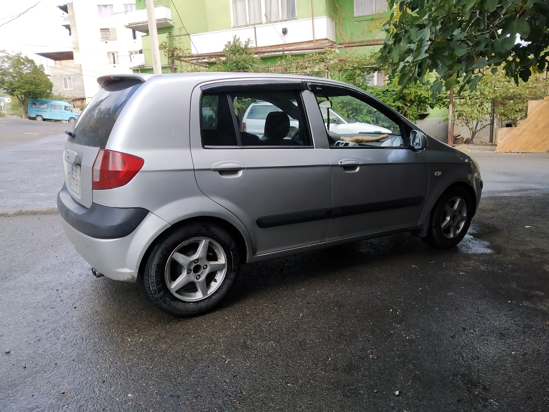 Новие диски — Hyundai Getz, 1,4 л., 2008 года | колёсные диски | DRIVE2