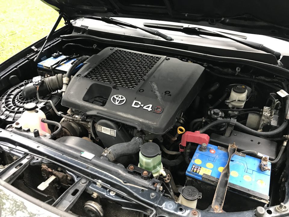 Замена ремня ГРМ — Toyota Hilux (7G), 3 л, 2013 года | плановое ТО | DRIVE2