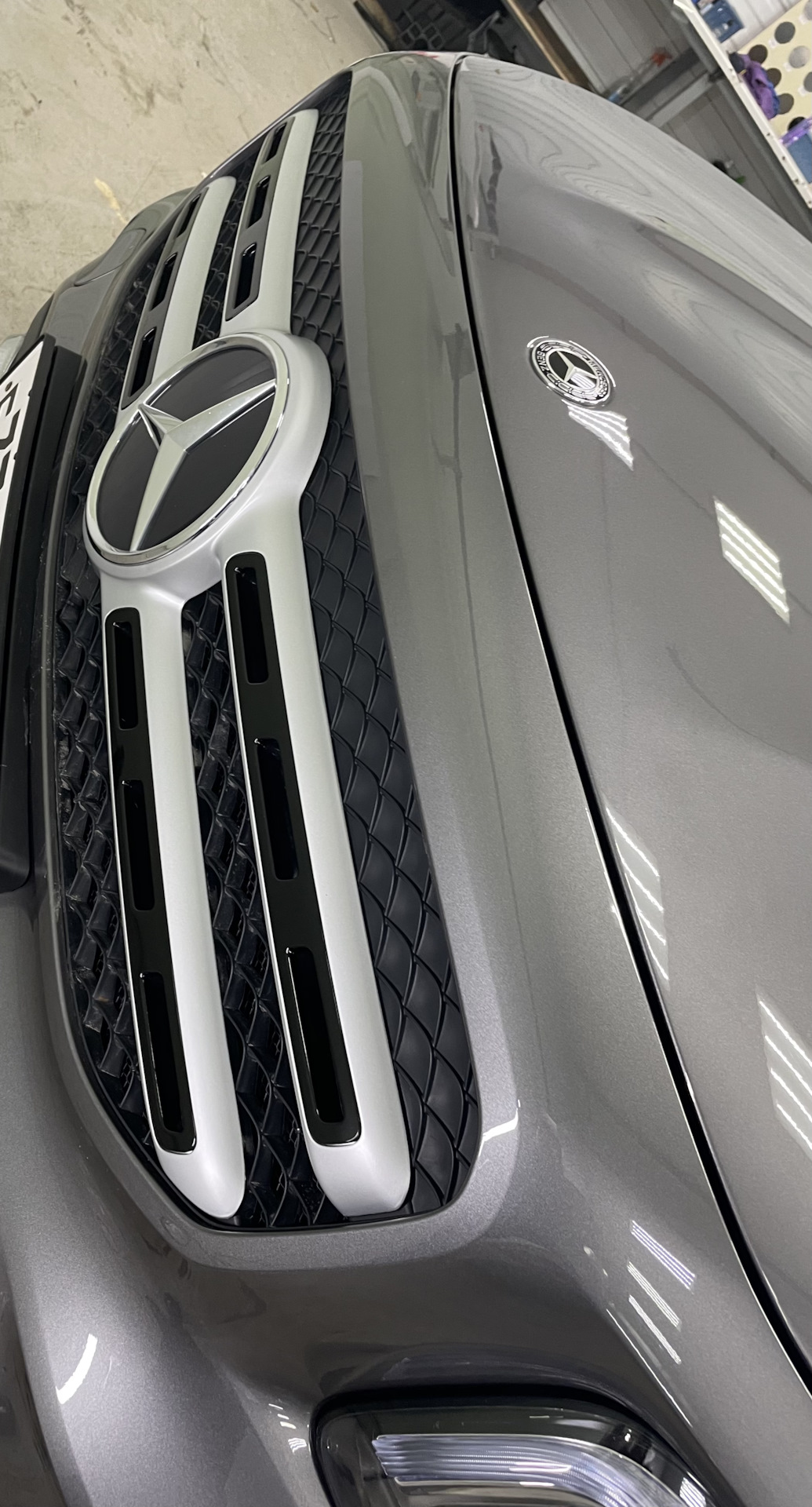 Частичный антихром (пленка) — 2 — Mercedes-Benz GLB, 2 л, 2020 года ...