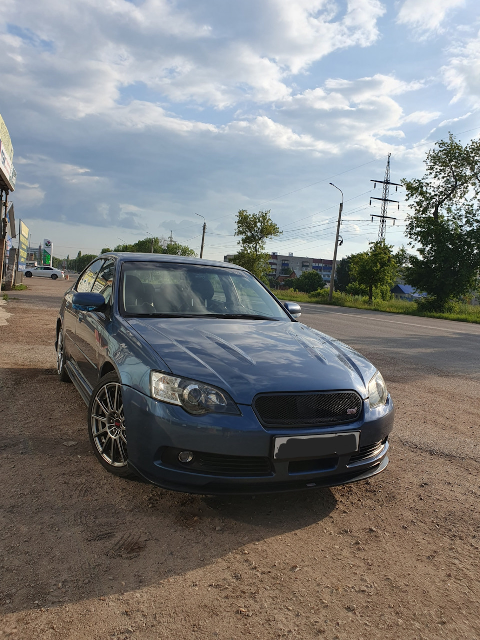 Очередная опциональная решетка — Subaru Legacy (BL/BP), 2,5 л, 2005 ...