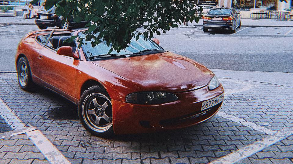 Mitsubishi Eclipse (2G) 2.0 бензиновый 1996 | Spyder Red Shitbox на DRIVE2