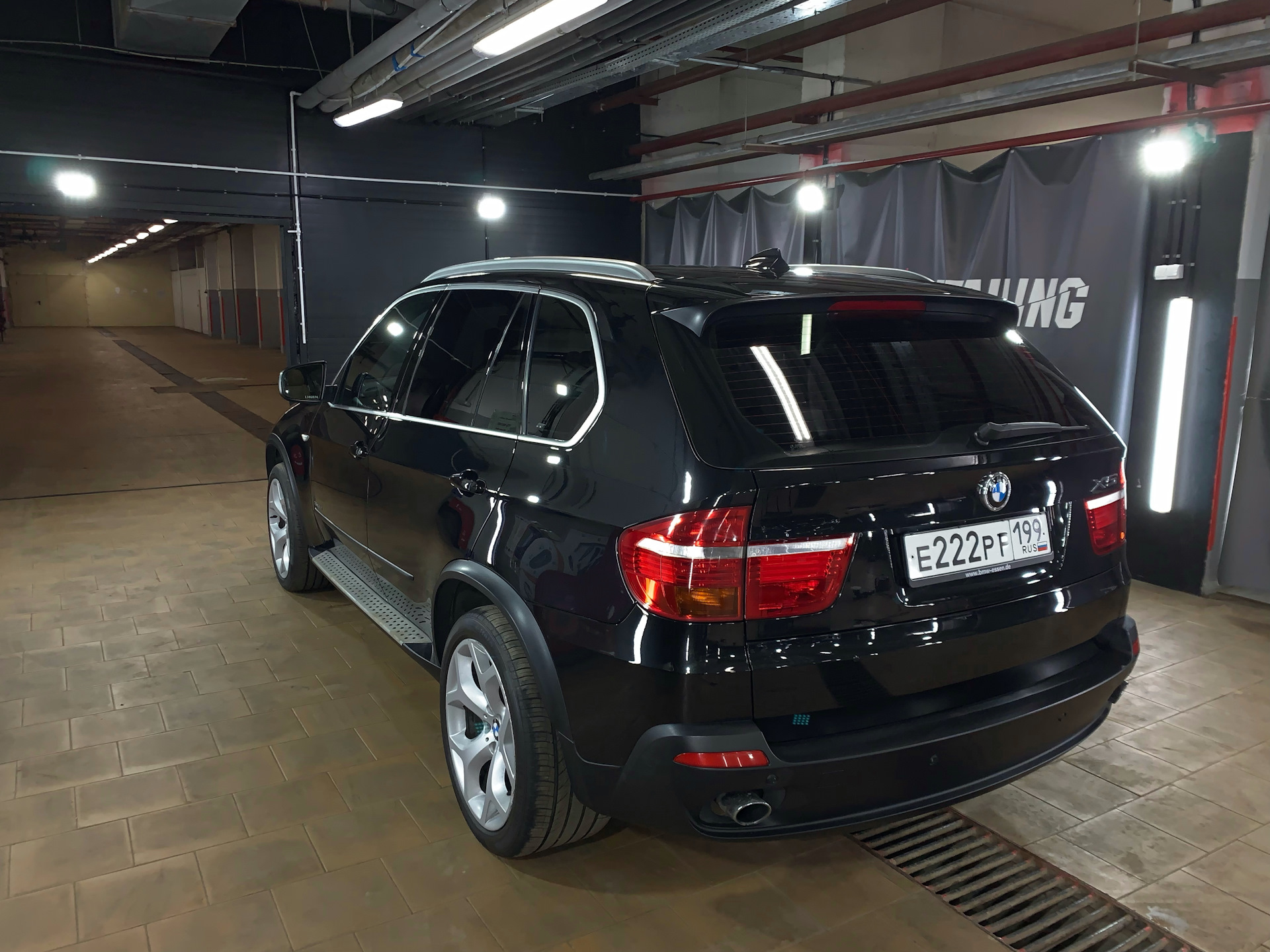 Полировка и керамика + тонировка . — BMW X5 (E70), 3 л, 2009 года ...
