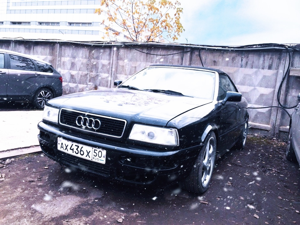 Несколько актуальных фото — Audi Cabriolet B4 2 8 л 1997 года