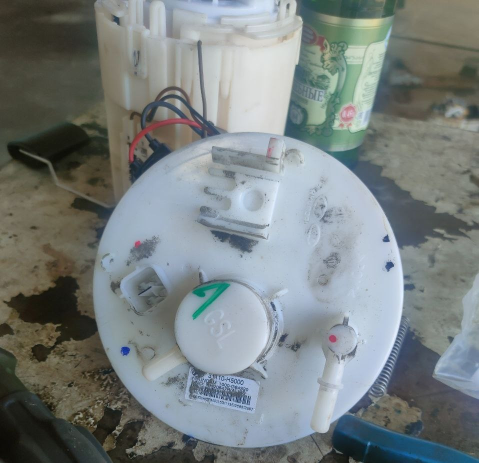 Замена топливного фильтра, чистка дроссельной заслонки — Hyundai ...