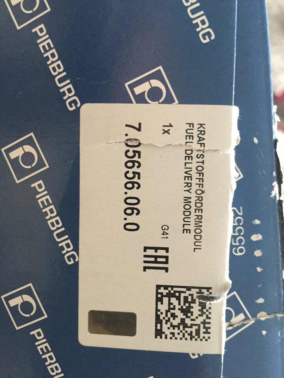 705656060 Модуль в сборе с бензонасосом PIERBURG | Запчасти на DRIVE2