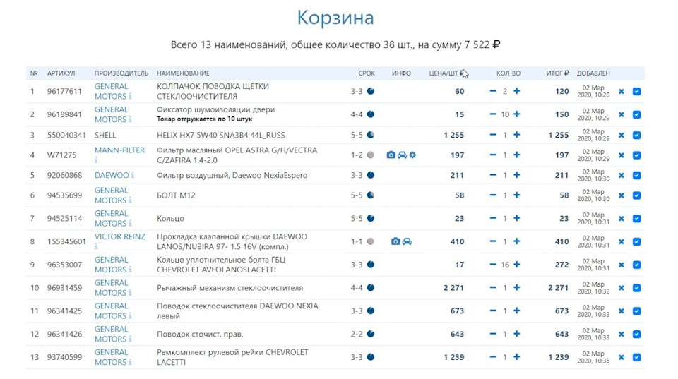 96931459 Трапеция стеклоочистителя НЕКСИЯ 96175536 GM | Запчасти на DRIVE2