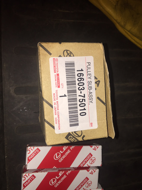 1660375010 Ролик обводной приводного ремня TOYOTA LEXUS | Запчасти на ...