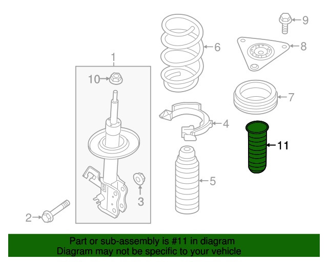 540506FR0A Отбойник амортизатора Masuma, 21.2x26.3x103.9 NISSAN ...