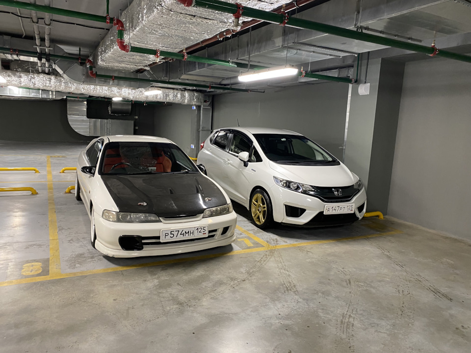 Fit 3 Hibryd подъехал — Honda Integra Type R Dc2 1 8 л 1997 года