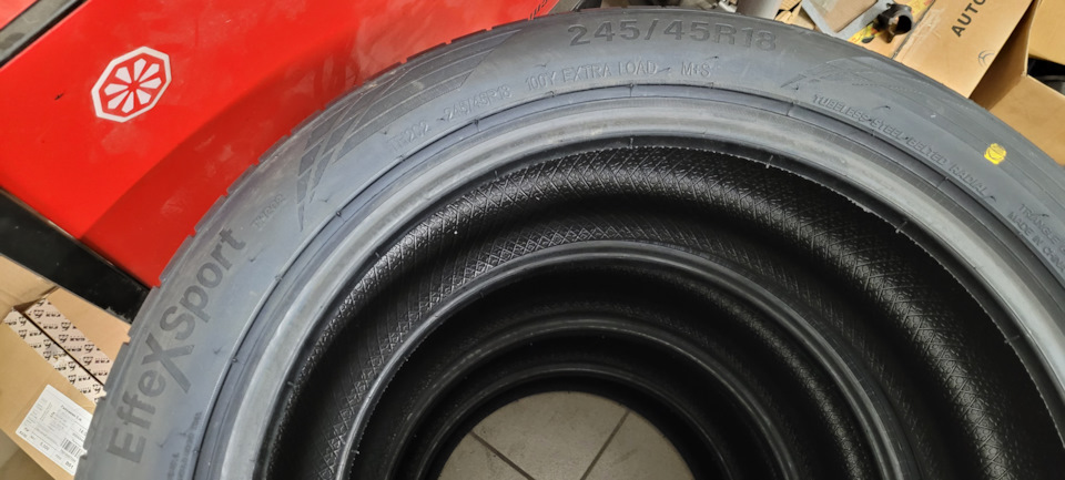 Новые тапки Triangle TH202 EffeXSport 245/45 R18 — Toyota Camry (XV40 ...