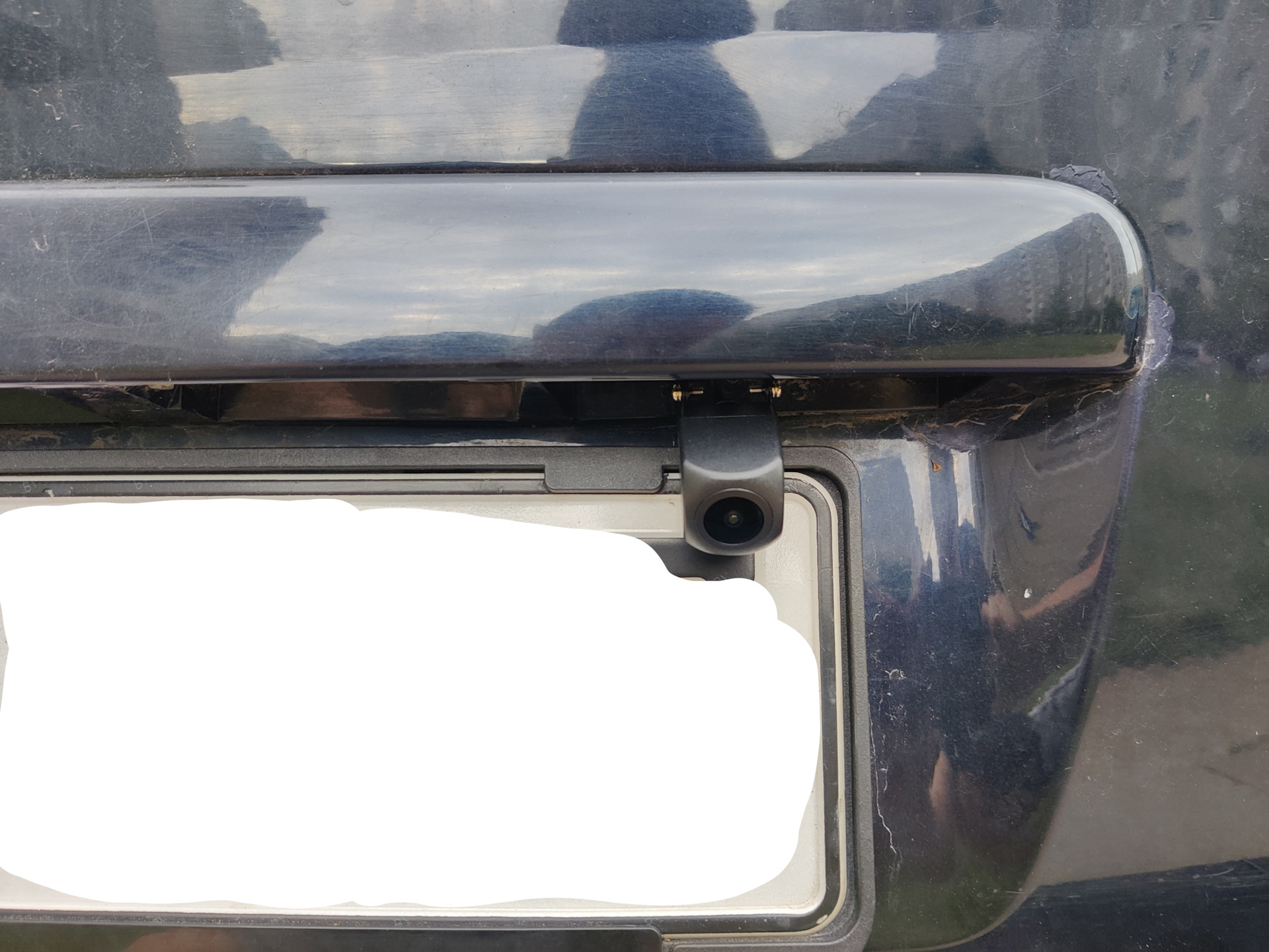 Установка камеры заднего вида меган 2 — Renault Megane II, 1,9 л, 2007 ...