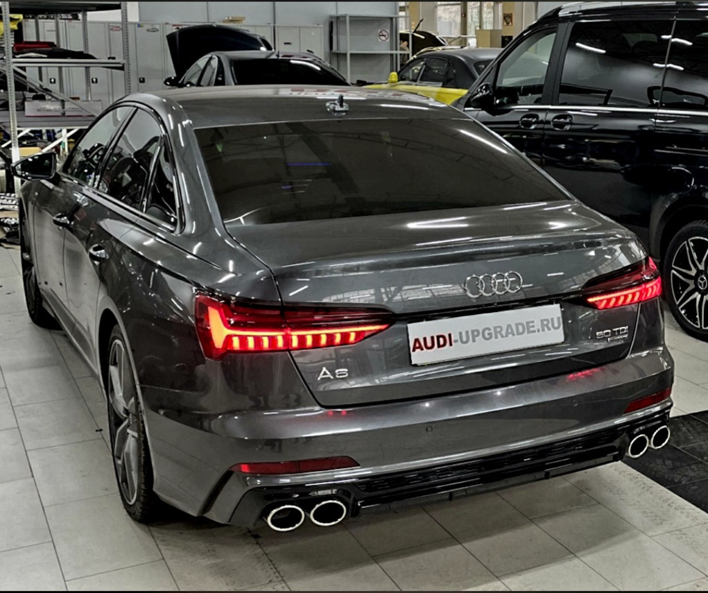 Выхлопная система AUDI S6 C8 / S7 C8 ЗВУК — Audi A6 (C8), 3 л, 2021 года | аксессуары | DRIVE2