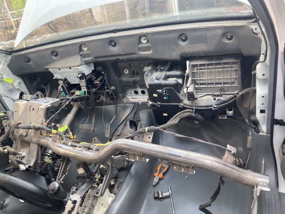 Замена печки Шевроле ласети — Chevrolet Spark (M300), 1 л, 2011 года ...