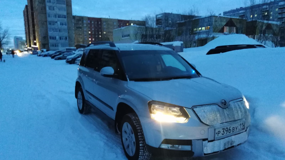 установка камеры заднего вида на шкода йети рестайлинг — Skoda Yeti, 1 ...
