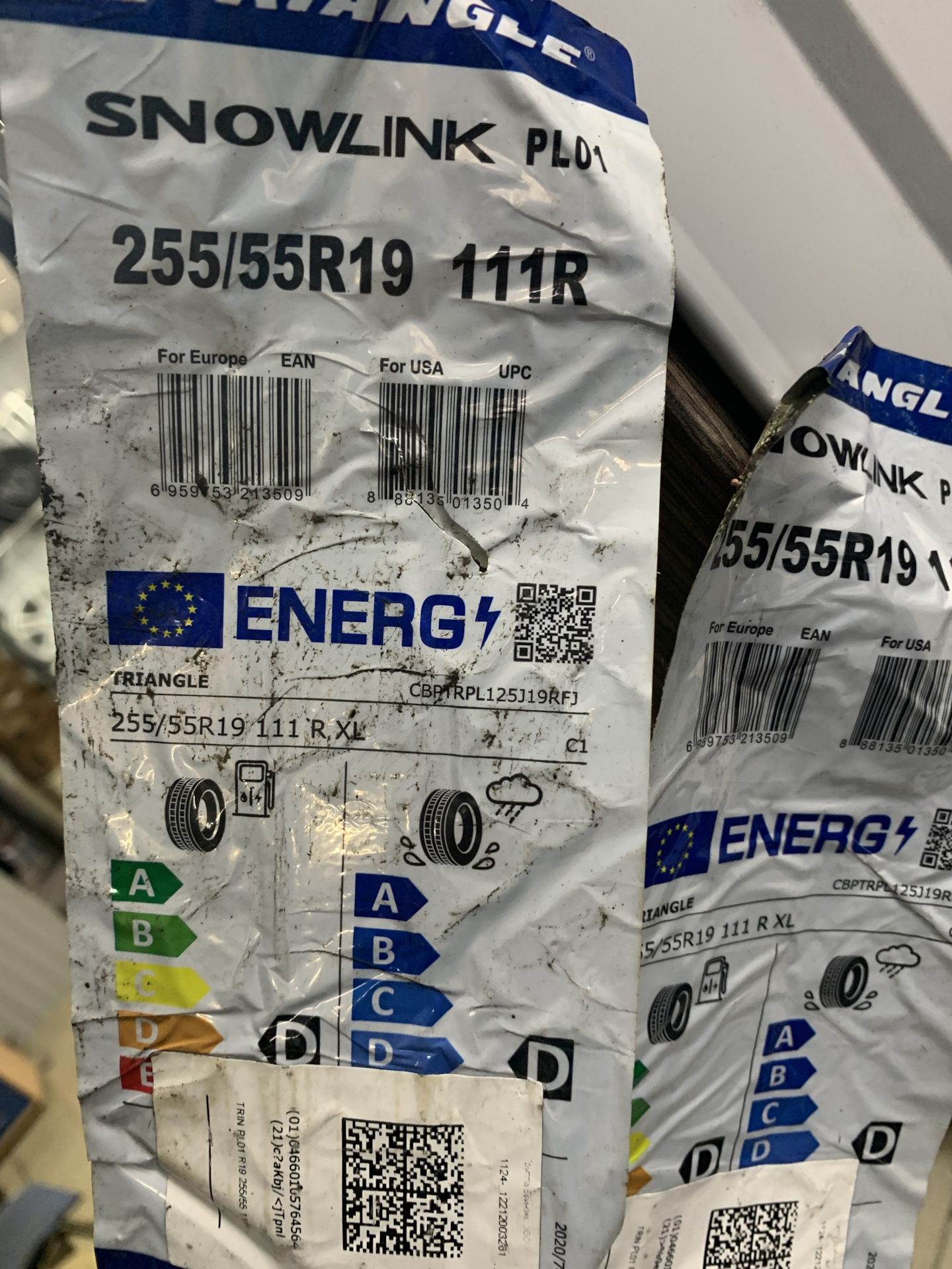 Triangle Snowlink 255/55 R19 на RRS L320 — Land Rover Range Rover Sport ...