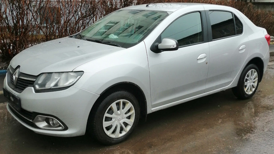 Renault Logan (2G) 1.6 бензиновый 2017 | Gris Platine на DRIVE2