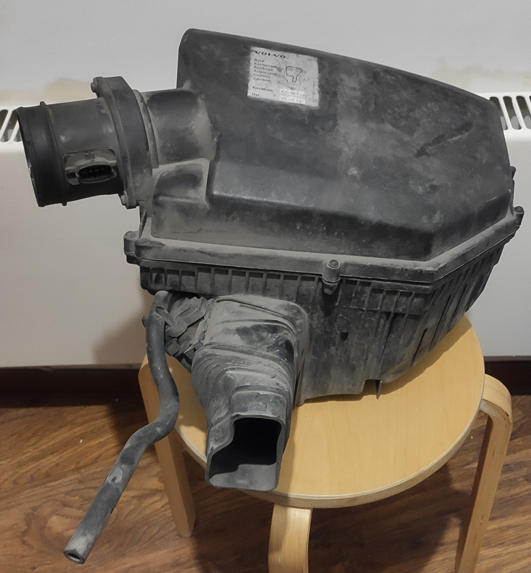 Бодилифт корпуса воздушного фильтра — Volvo XC60 (1G), 2,4 л, 2012 года ...