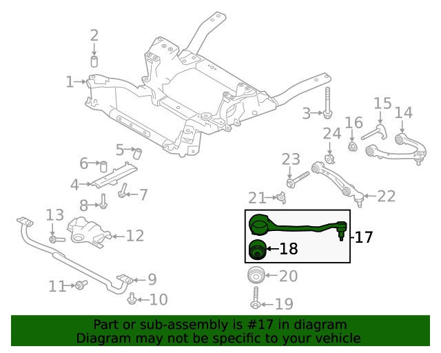 LR034220 Рычаг передней подвески Jaguar Land Rover | Запчасти на DRIVE2