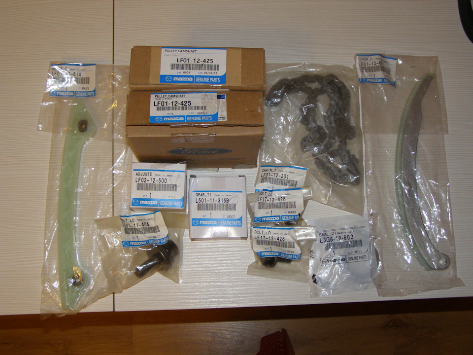 LF0112201 Цепь грм Mazda | Запчасти на DRIVE2