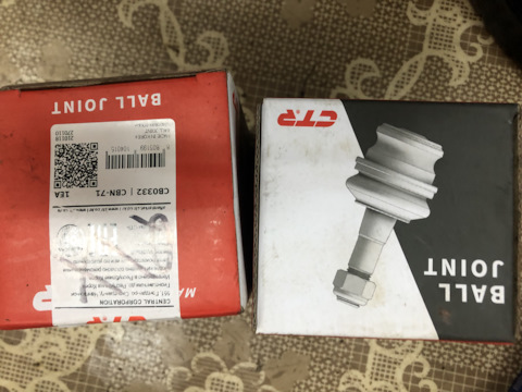 CB0332 Опора шаровая передняя (правая/левая) CTR | Запчасти на DRIVE2