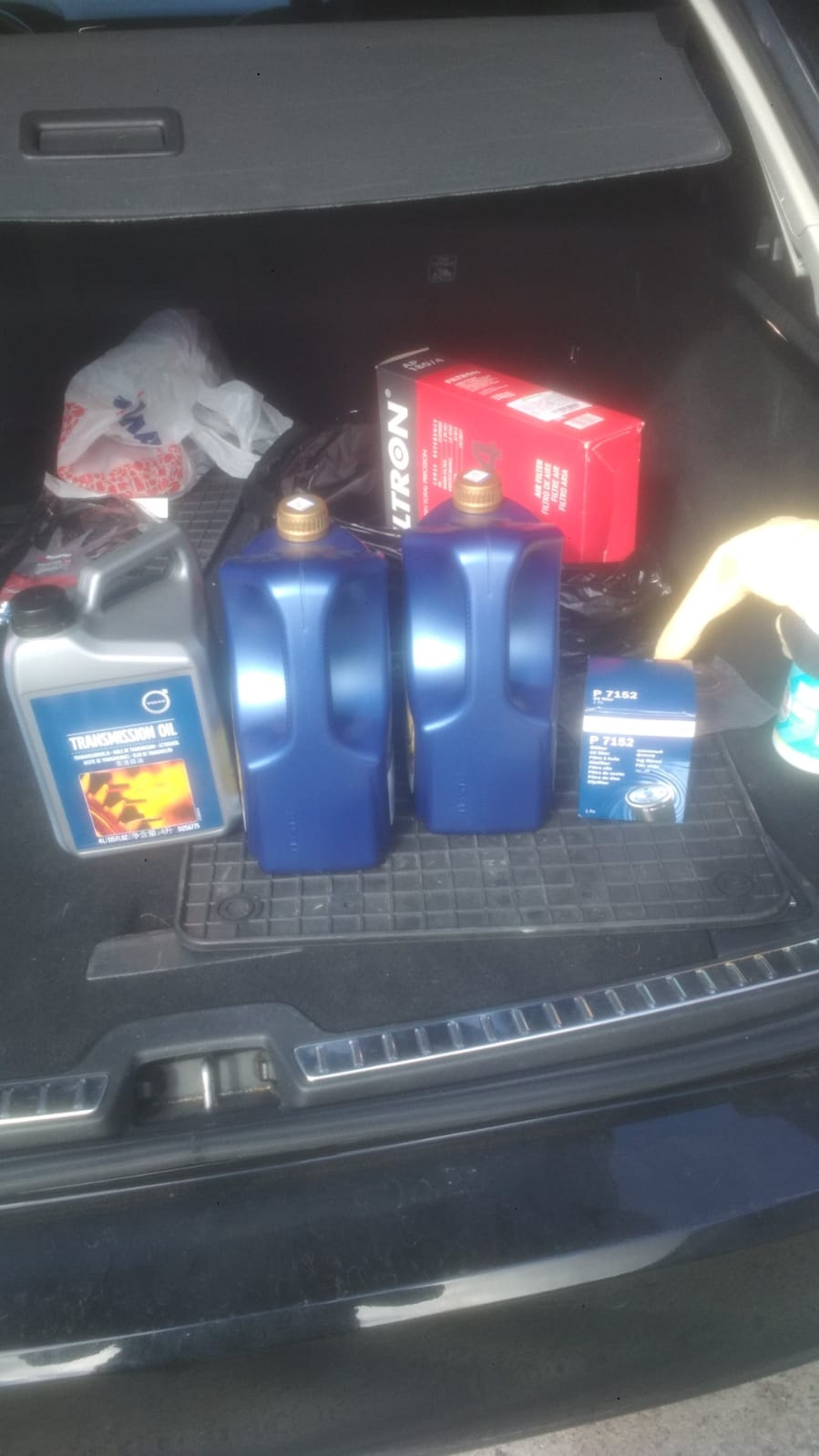 Первое ТО после покупки. — Volvo V90 (2G), 2 л, 2018 года | плановое ТО ...