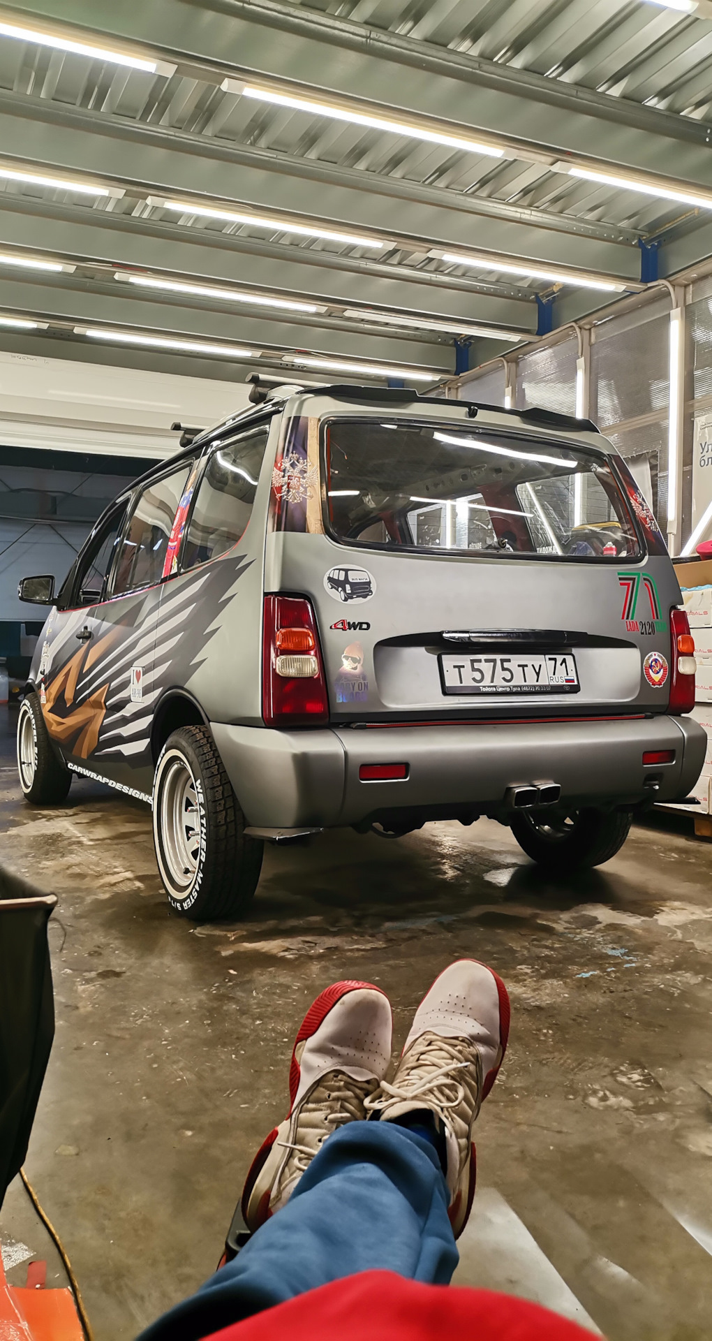 Просто теплый бокс — Lada 2120 Надежда, 1,9 л, 2005 года | просто так ...