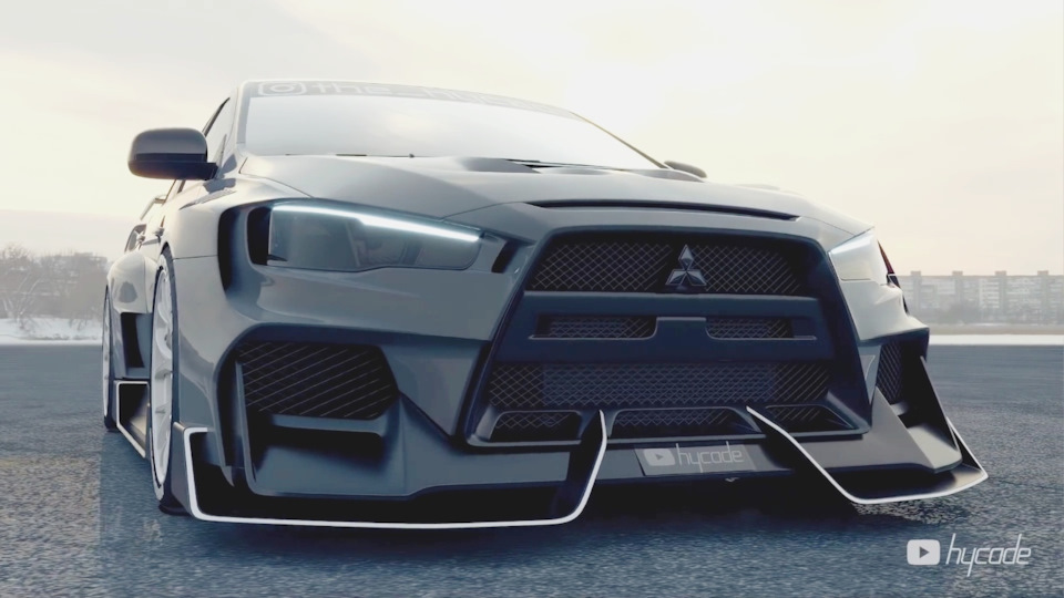 ФИНИШ ПРОЕКТА HYCADE — Mitsubishi Lancer X, 1,5 л, 2010 года | стайлинг ...