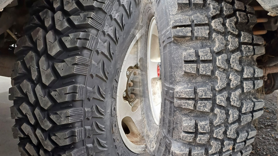 Замена экстрим резины Simex на мт Maxis MT-764 Buckshot — Toyota Land ...
