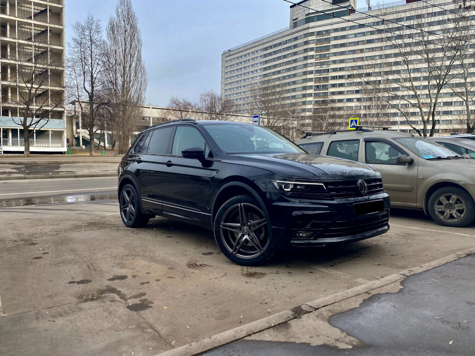 Новые тапчульки) — Volkswagen Tiguan (2G), 2 л, 2020 года | колёсные диски | DRIVE2