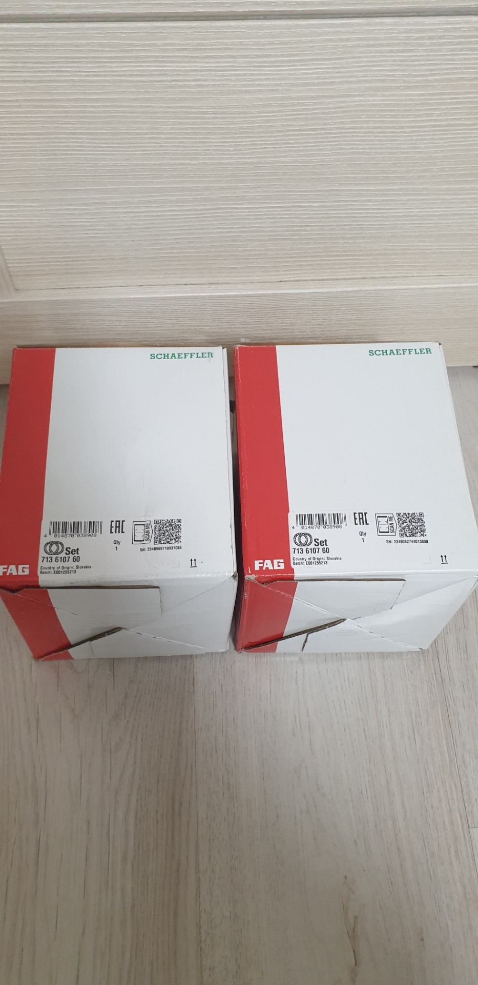 713610760 Комплект подшипника колеса FAG | Запчасти на DRIVE2