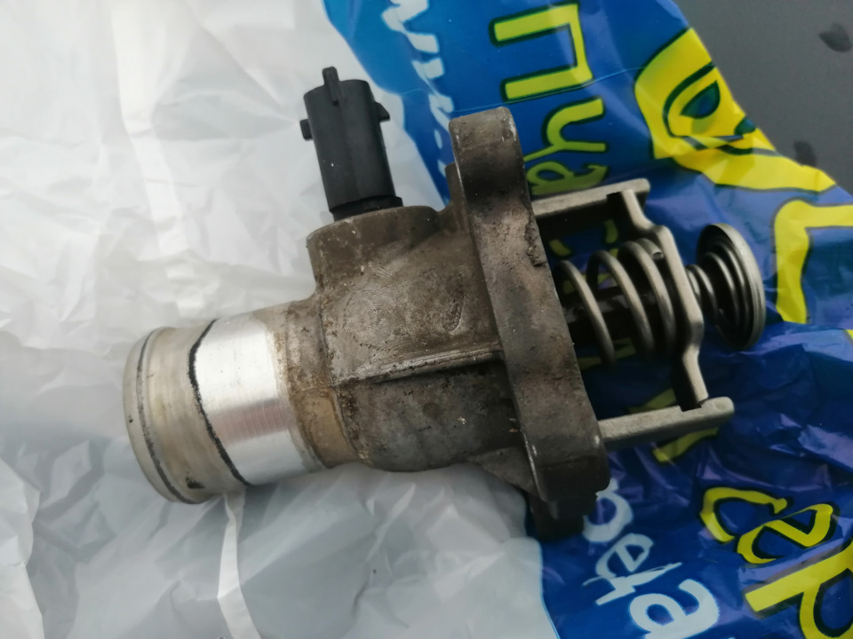 Термостат GM_Mahle_25199828 — Opel Vectra C, 1,8 л, 2007 года | визит ...