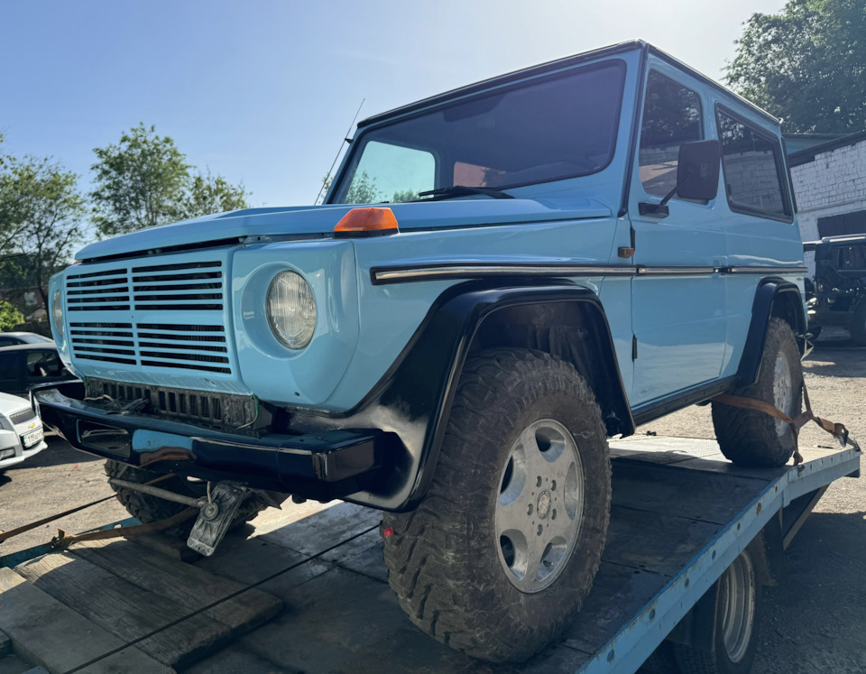 Промежуточный результат — Mercedes-Benz G-Class (W460/W461), 2,3 л ...