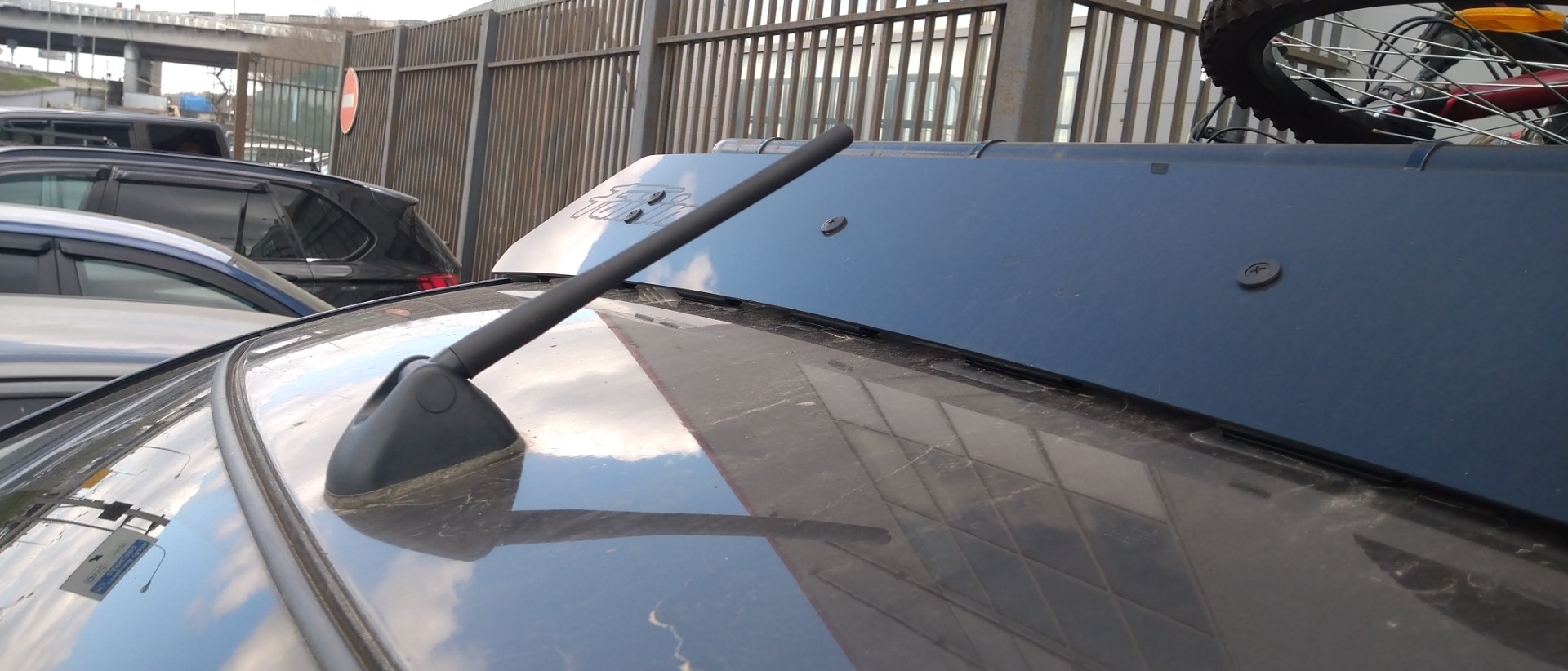 Замена антенны — Mitsubishi Pajero Sport (2G), 2,5 л, 2012 года ...