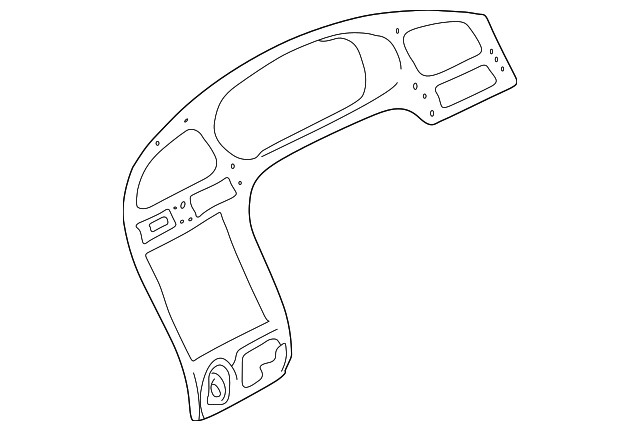 847412D110AX Окантовка передней консоли салона KIA HYUNDAI | Запчасти ...