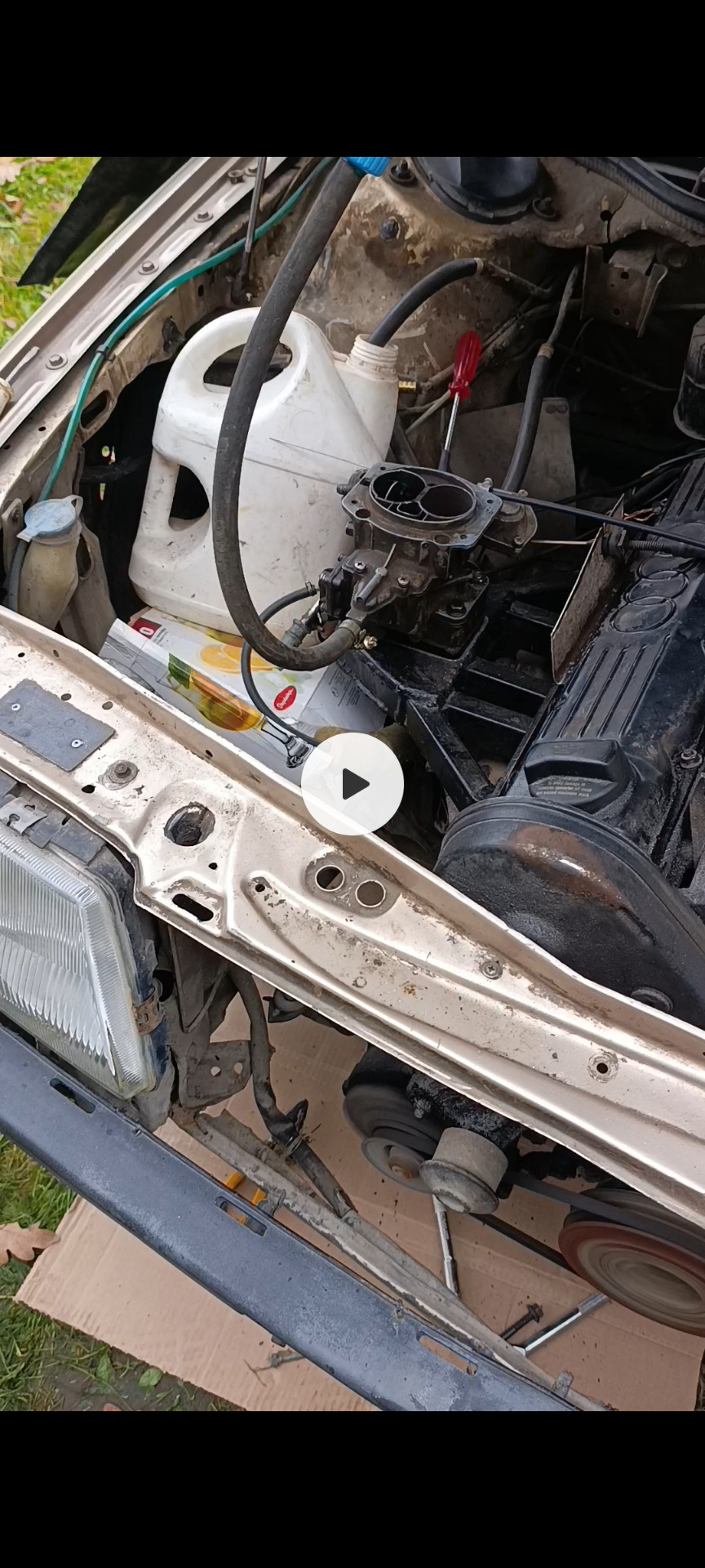 Карбюратор — Audi 100 (C3), 2 л, 1988 года | своими руками | DRIVE2