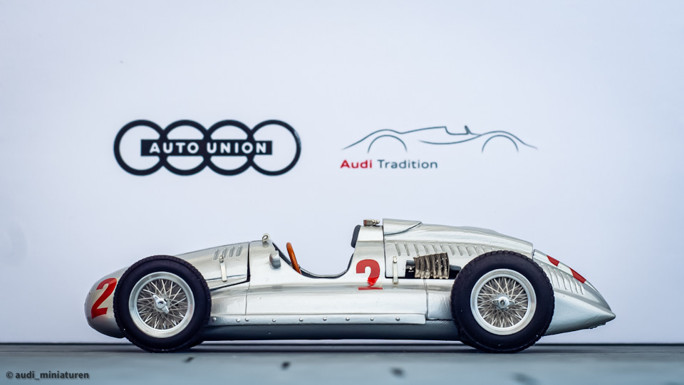 1939 Auto Union Typ D (MCM from kit Top Queens) 47/75 pcs. 1:43 — DRIVE2