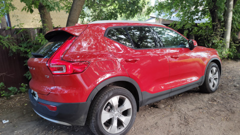Volvo XC40 1.5 бензиновый 2020 | Red devil на DRIVE2
