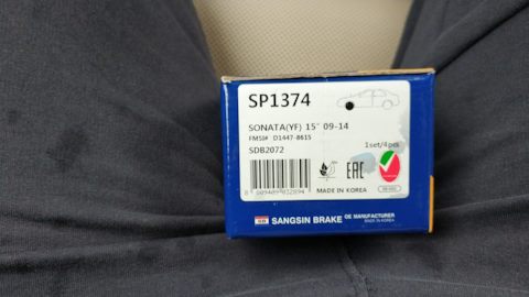 SP1374 Комплект тормозных колодок SANGSIN | Запчасти на DRIVE2