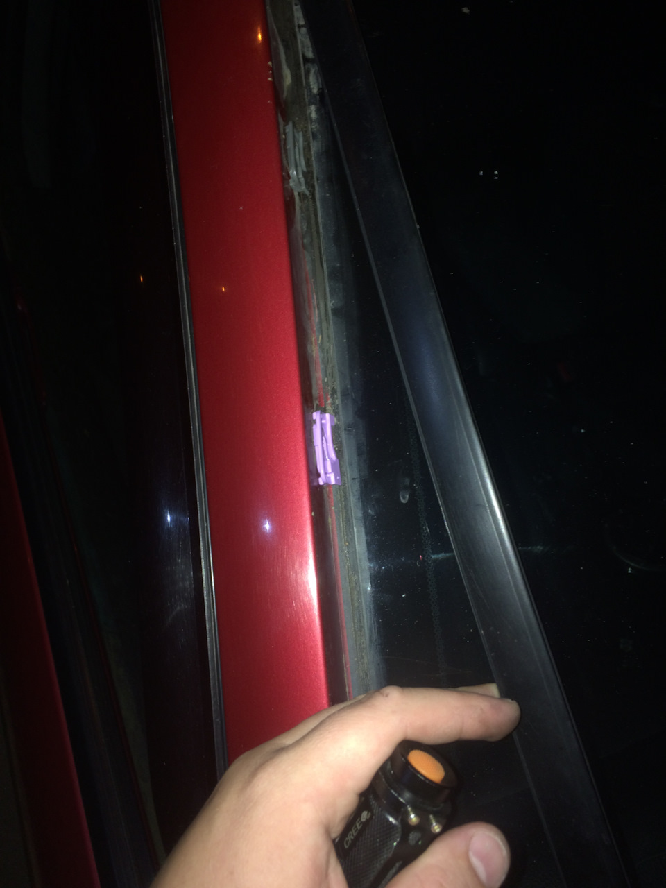 Замена клипс лобового стекла и рхх — Mitsubishi Lancer IX, 1,6 л, 2005 ...