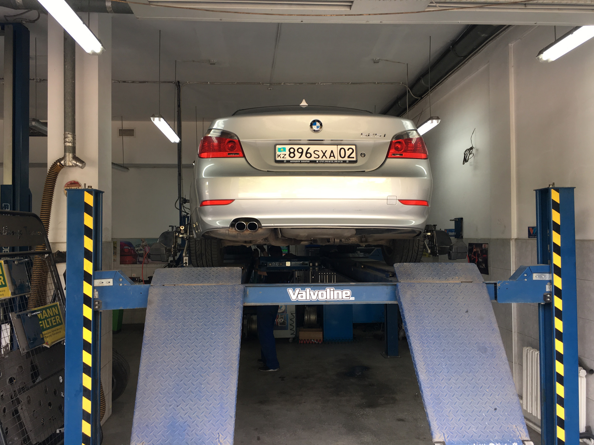 Чистка климы, фильтр впуска/салона, ходовка, геометрия — BMW 5 series ...