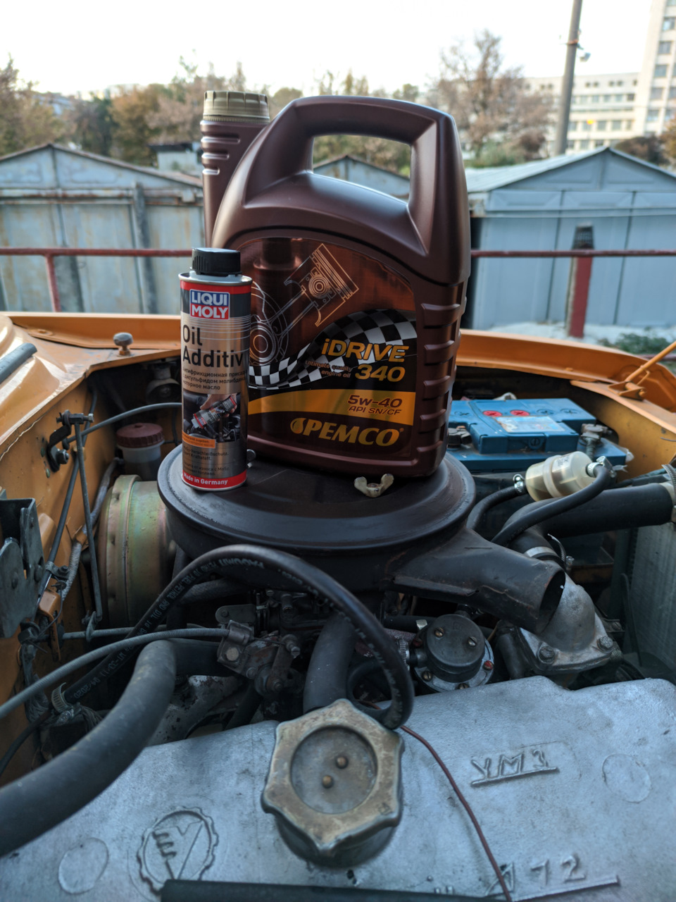 Замена масла — Москвич 2140, 1,5 л, 1976 года | расходники | DRIVE2