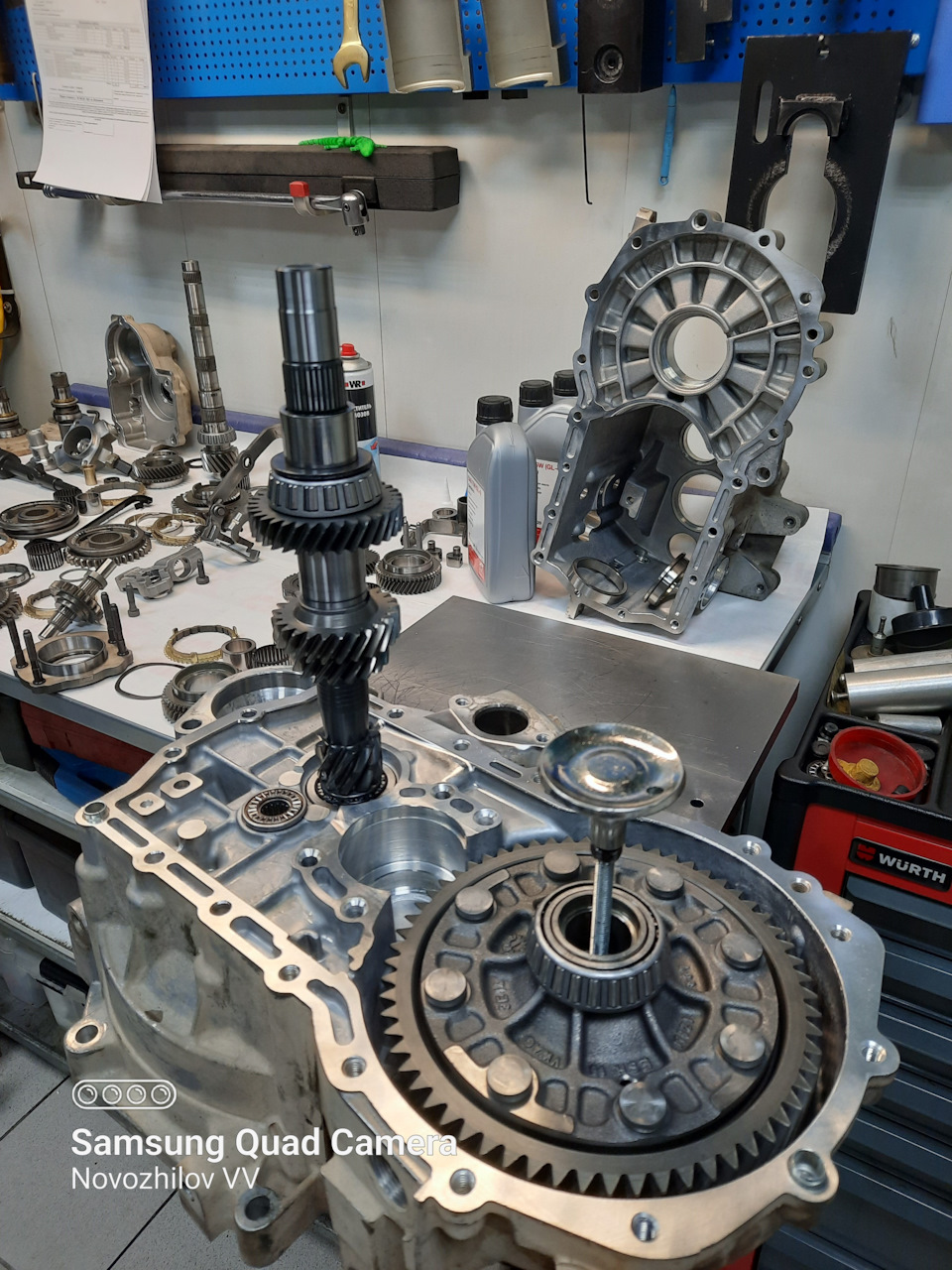 Ремонт МКПП — MQ 250. Работа по ремонту трансмиссии серии 02S с кодом ...