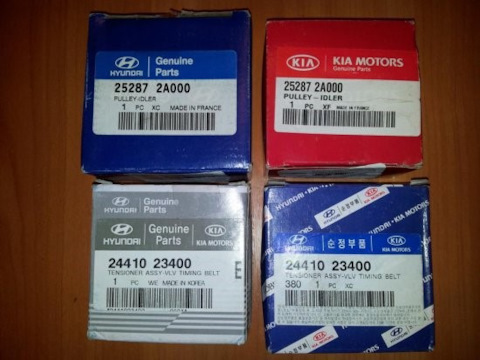 252872A000 Шкив натяжителя ремня грм KIA HYUNDAI | Запчасти на DRIVE2