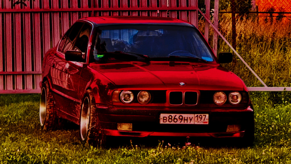 Bi LED lens light BMW e34 — BMW 5 series (E34), 2,5 л, 1991 года ...