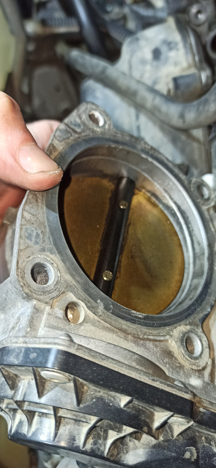 Замена клапана PCV, чистка дроссельной заслонки — Lexus GX (UZJ120), 4 ...