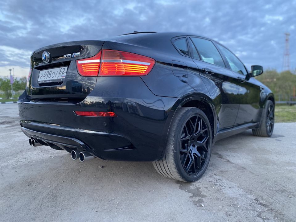 Колёса на месте — BMW X6 M (E71), 4,4 л, 2011 года | наблюдение | DRIVE2